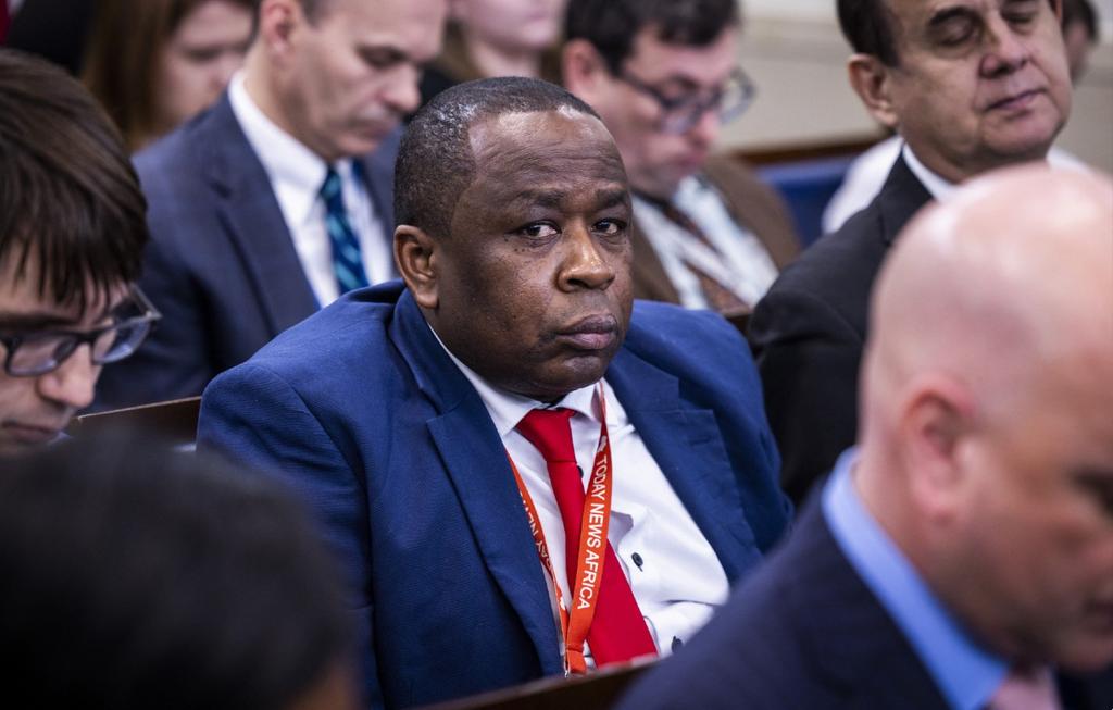 White House Issues Stern Warning to Reporter Simon Ateba