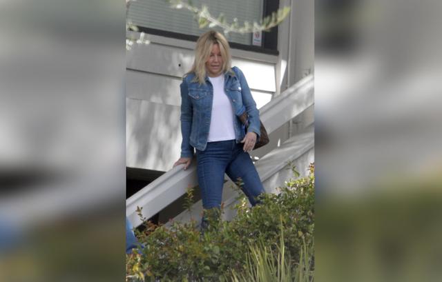 Heather Locklear Looks Healthy Leaving Church After Rehab