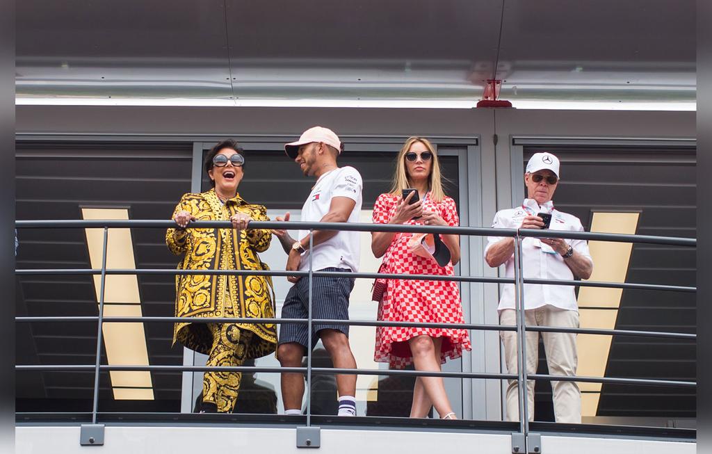Kris Jenner And Corey Gamble Hit Monaco Grand Prix