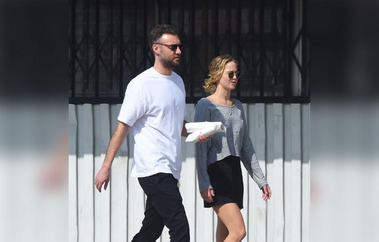 Jennifer Lawrence Shows Off Diamond Engagement Ring In New Photos