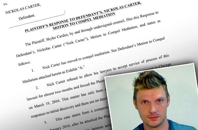 Boozy New Dad Nick Carter Begs Bar Beating Victim To Settle Court Battle
