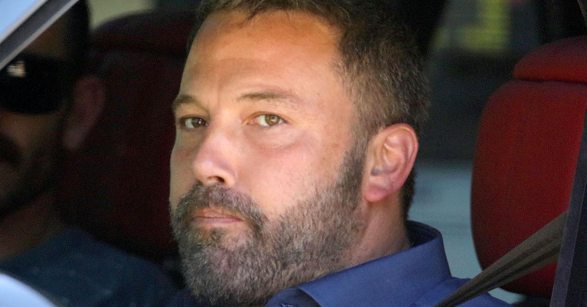 Friends Fear Ben Affleck's New Movie Will Lead To Alcohol Relapse