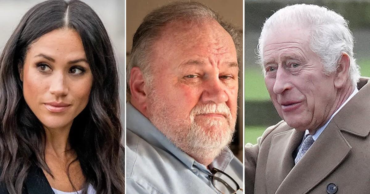 Meghan Markle's Estranged Dad Talks About King Charles' Cancer Diagnosis