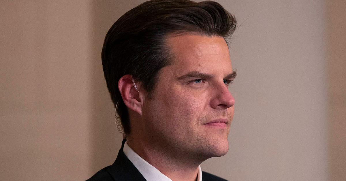 Matt Gaetz Reportedly Shared 'Girlfriends' With Ex-Wingman