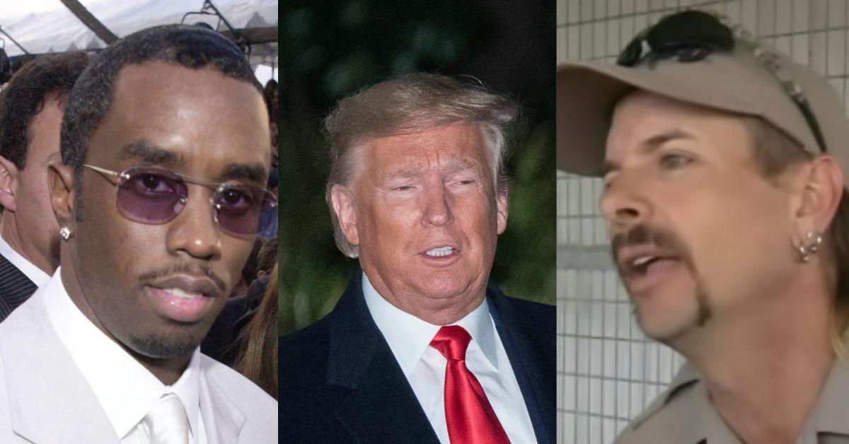 Caged Sean Combs 'Hoping To Secure Prison Pardon From Donald Trump'