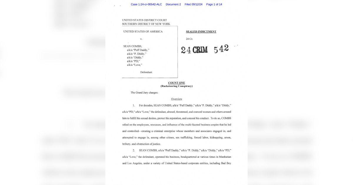Diddy Prosecutors Working on Superseding Indictment After New Evidence ...