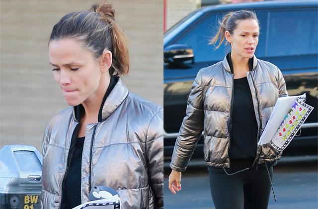 Jennifer Garner Toned Body Gym