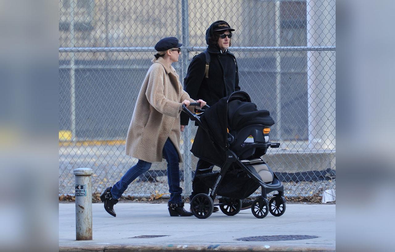 See First Photos Of Diane Kruger & Norman Reedus’ Baby Daughter