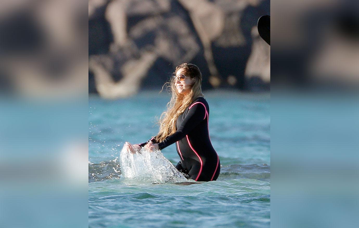 Mariah Carey & Bryan Tanaka Go On Vacation With Kids In St. Barth