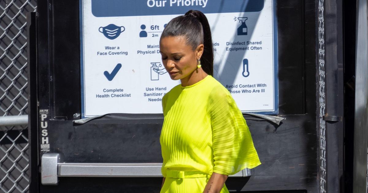 Thandiwe Newton, Boyfriend Lonr Enjoy Date Night