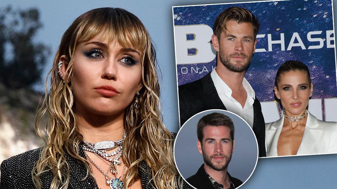 Chris Hemsworth & Wife Elsa Want Miley Cyrus To Stay Away From Liam