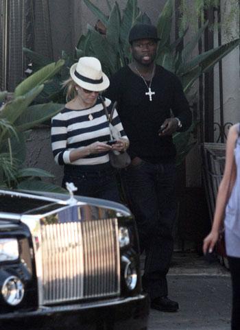 Chelsea Handler and 50 Cent Enjoy Lunch Together