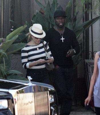 Chelsea Handler and 50 Cent Enjoy Lunch Together