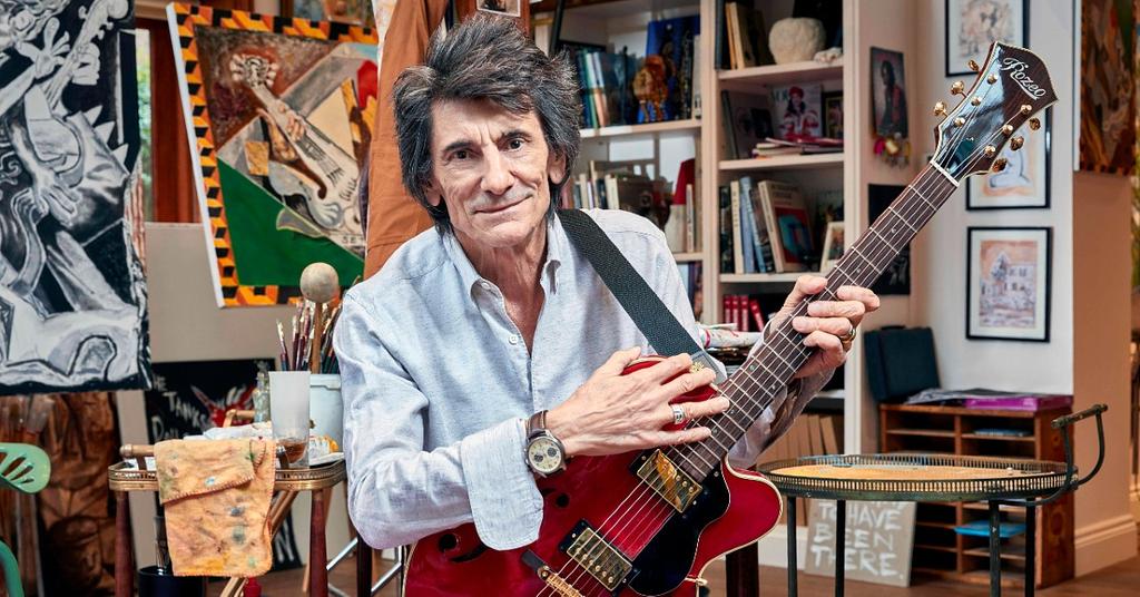 Rolling Stones Star Ronnie Wood Swaps Drugs For Artist Caravaggio