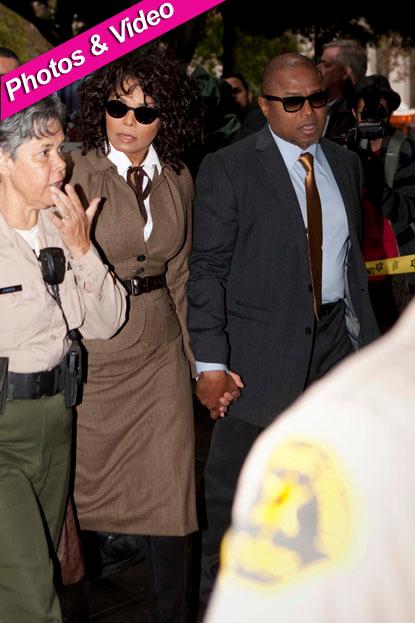 Janet Jackson Shows Up At Dr. Conrad Murray’s Trial