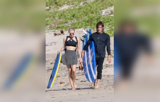 Diane Kruger Norman Reedus Surf Costa Rica