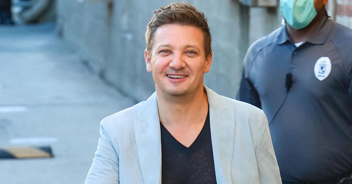 Jeremy Renner Spotted Smiling In LA After Snowplow Accident