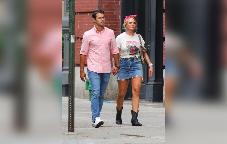 Miranda Lambert & Hunky Hubby Take His Baby Son Out Together