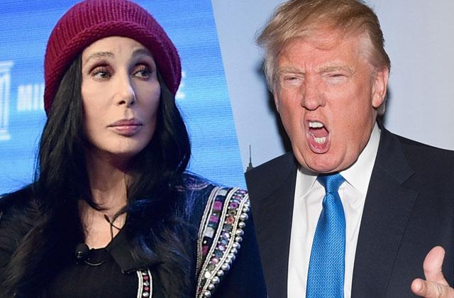 'Miserable' Cher Wages Bizarre Twitter War On Donald Trump