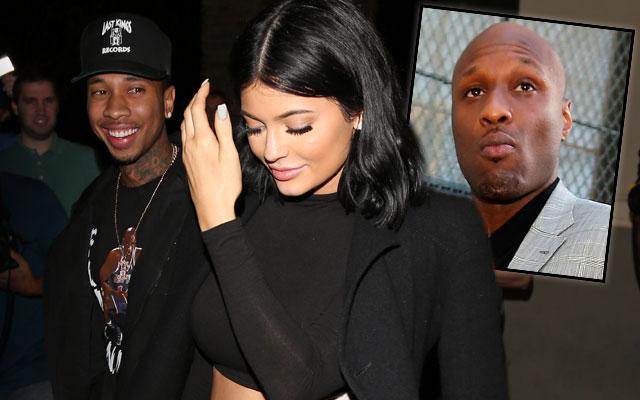 Kylie Jenner & Tyga Celebrate Kim Kardashian's Surprise Party With ... Kylie Jenner & Tyga Celebrate Kim Kardashian's Surprise Party With ...
