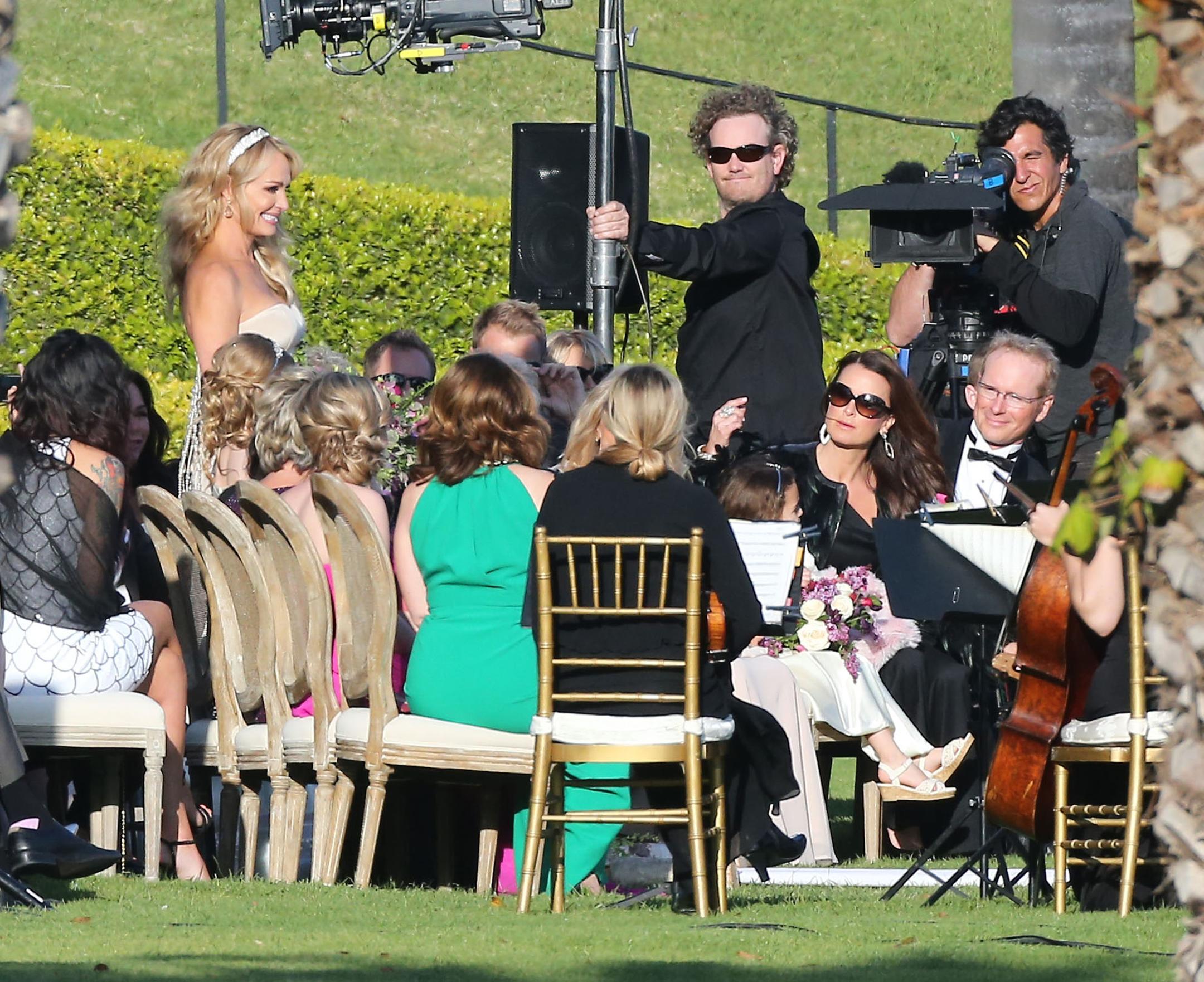 Taylor Armstrong Marries John Bluher In A Cliff Top Wedding Ceremony