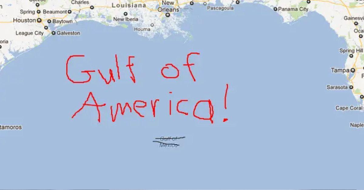 Donald Trump Vows To Rename 'Gulf of Mexico' to ‘Gulf of America'
