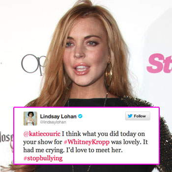 I Was Bullied Too! Lindsay Lohan Claims Harsh Treatment From Real Life ...