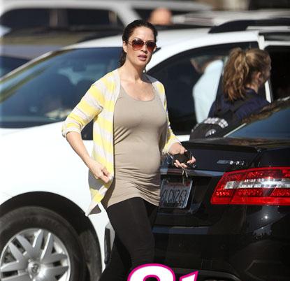 Laura Bellizzi who claims to be pregnant with Mel Gibson's baby