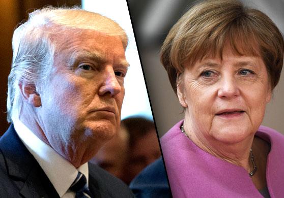 President Trump & German Chancellor Angela Merkel Feud Exposed