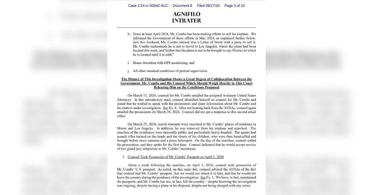 Read the Letter Diddy Wrote to Judge in Last-Ditch Bid to Be Freed From Jail