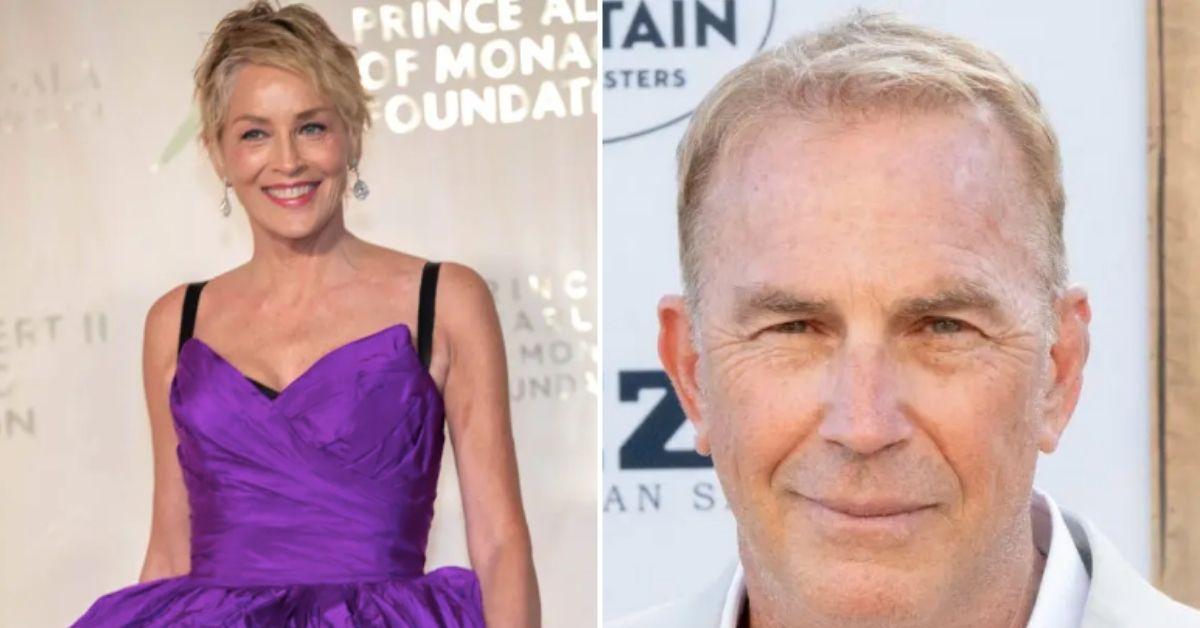 Kevin Costner And Sharon Stone Set Tongues Wagging With Flirty Show At Bash
