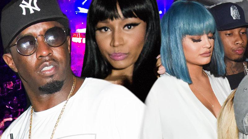 Celebrities At The Weeknd’s Official Album Release Party at 1OAK LA