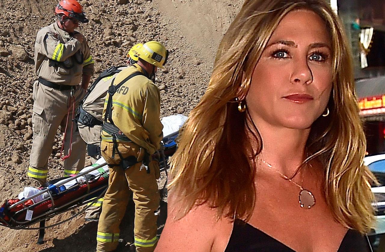 Jennifer Aniston Flees Bel Air Home After Construction Worker Killed