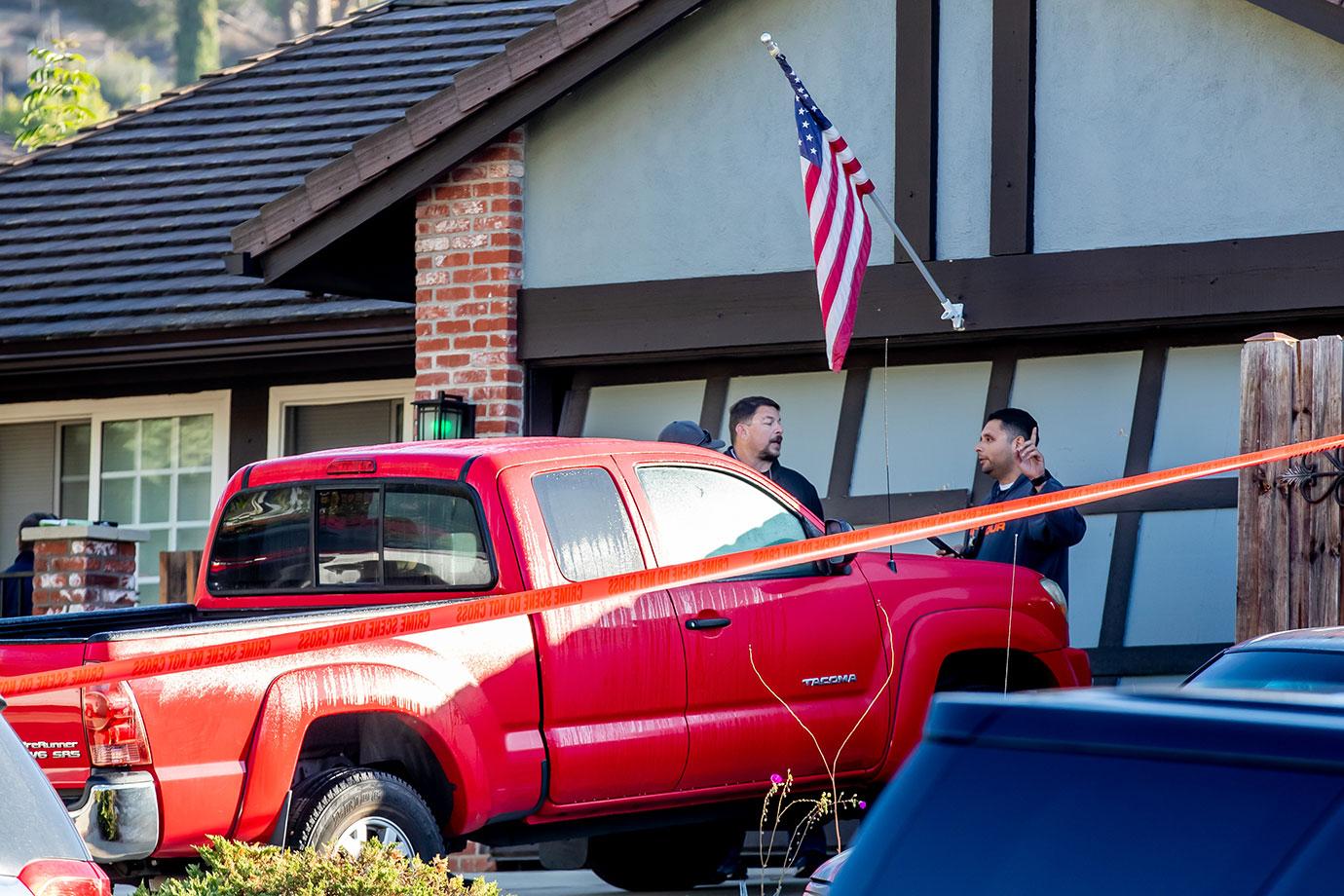 FBI Arrive At California Shooter Ian Long’s Home