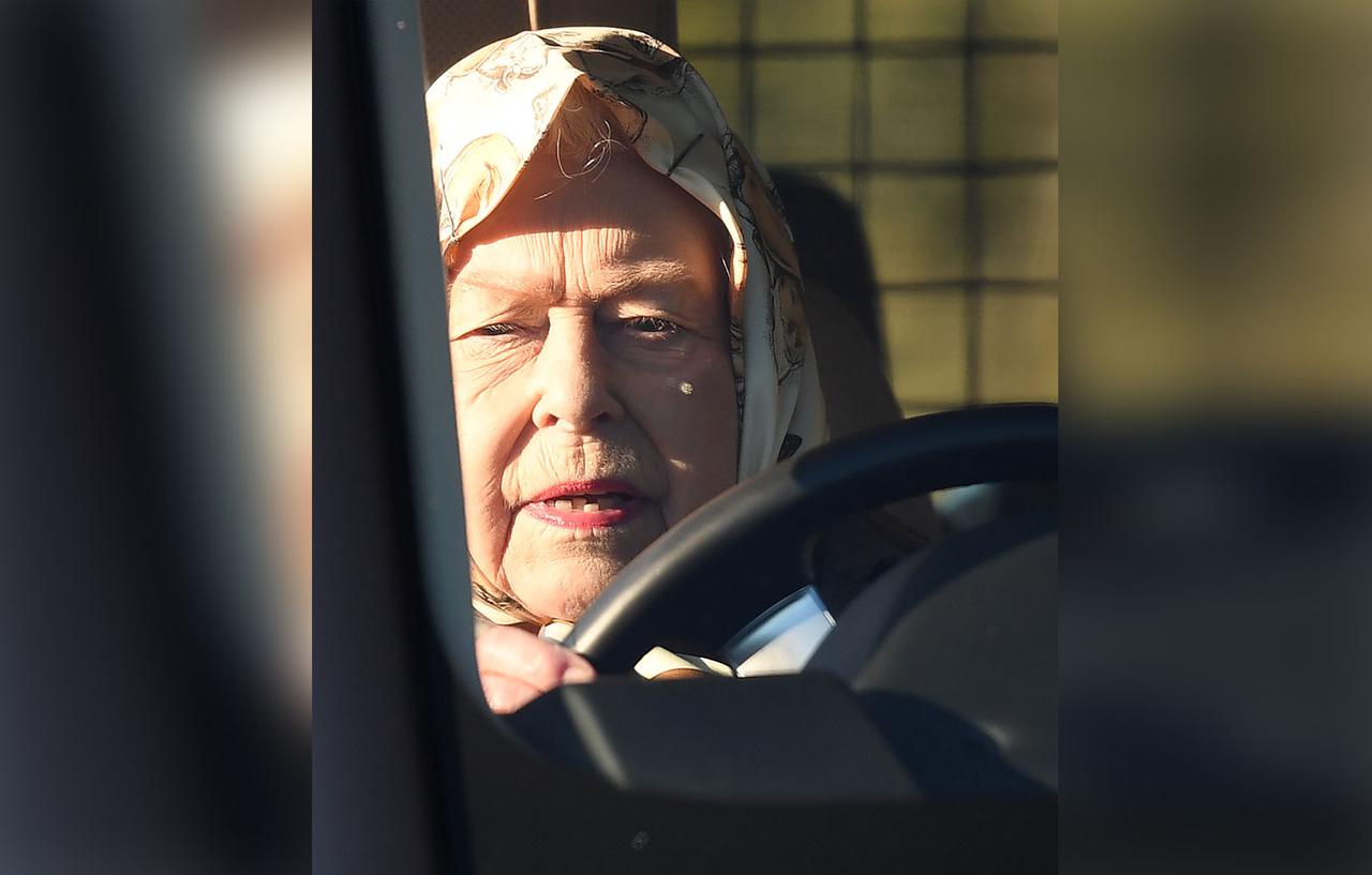 Queen Looks Angry In Photos After Meghan Markle Leaves England Queen Looks Angry In Photos After Meghan Markle Leaves England