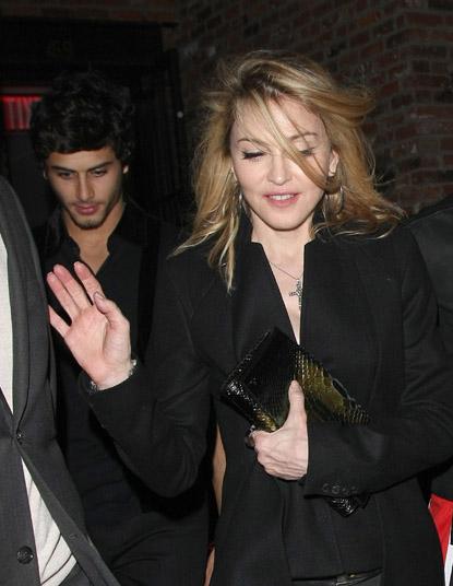 Madonna and Jesus Luz Out on the Town