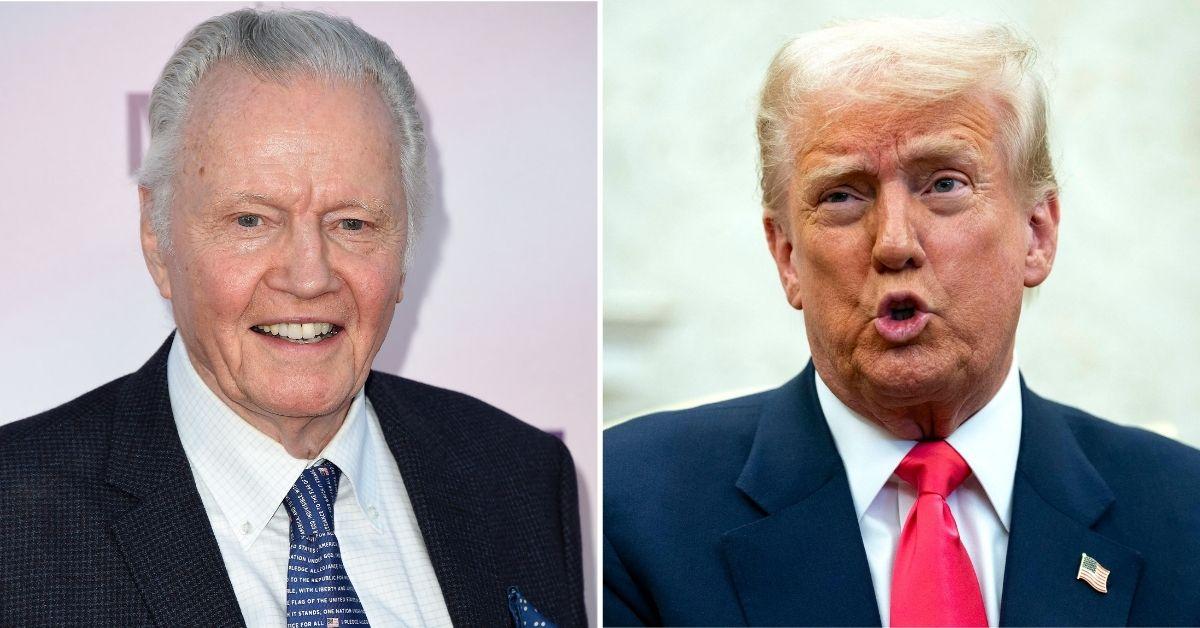 Jon Voight Set to Help Trump 'Save' Hollywood With Fellow MAGA Actors