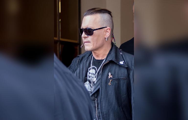 Johnny Depp Sports Shaved Head, Extreme Weight Loss In New Photos
