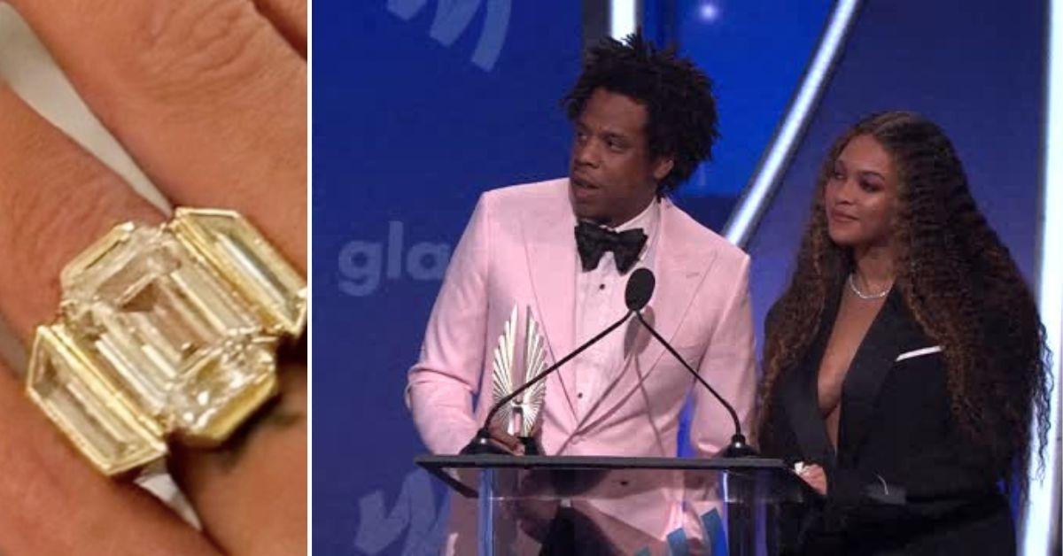 Beyonce's Monster New Ring Stokes Rumours It Was A 'Sorry' Gift From Jay-Z