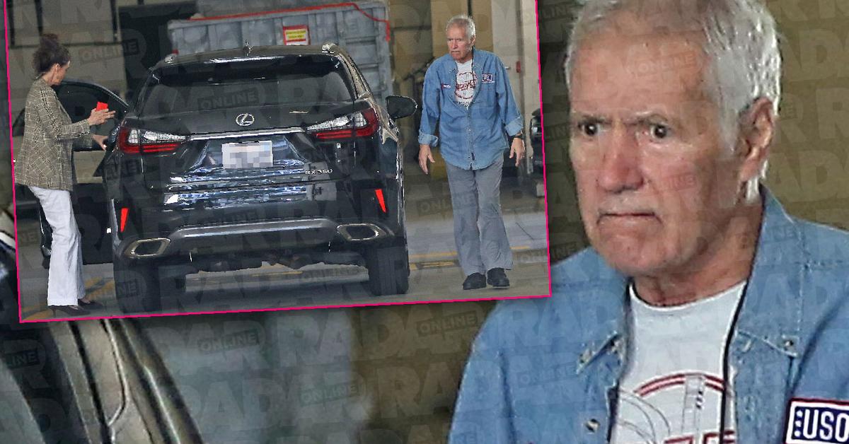 Alex Trebek Visits Hospital Cancer Battle