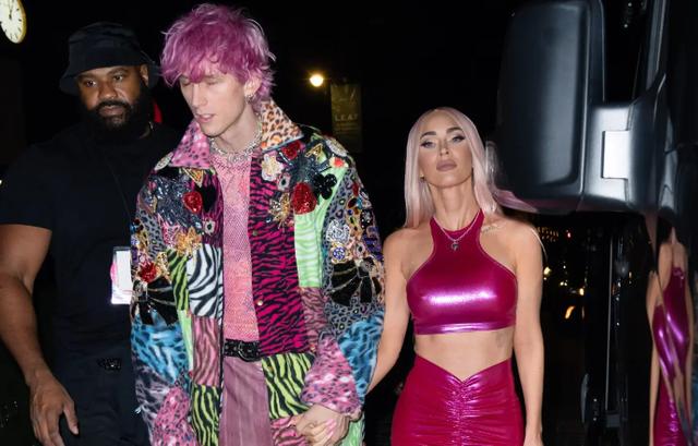 Megan Fox Ditches Engagement Ring As She & MGK Are 'On A Break'