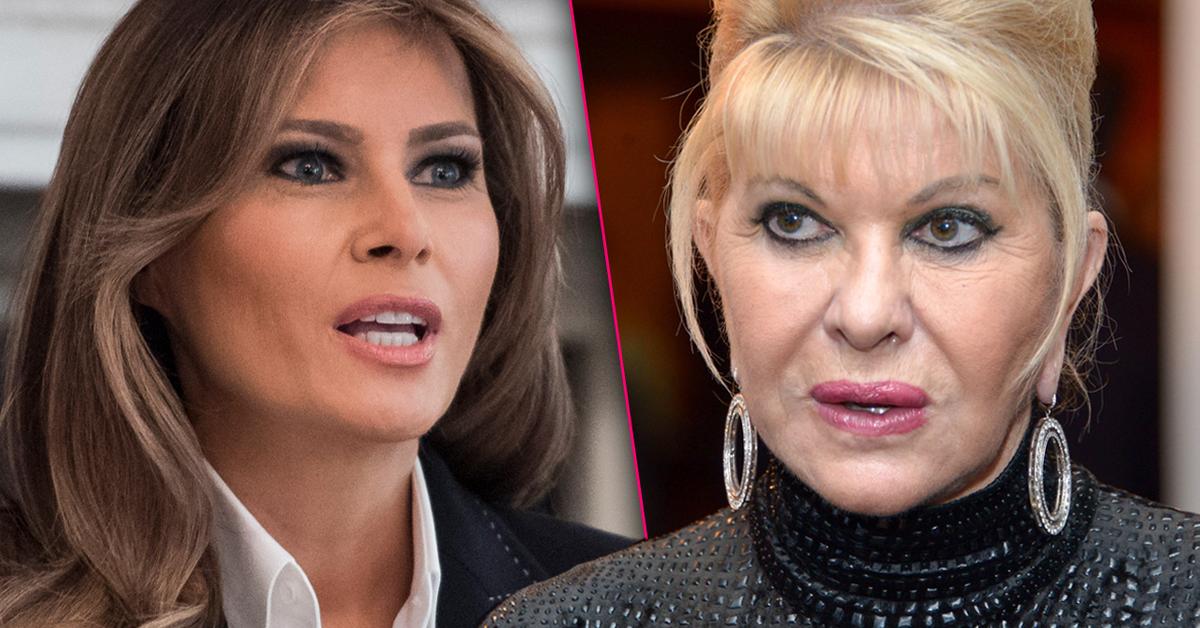 Ivana 'Livid' At Melania's Statement Over ‘First Lady’ Comment