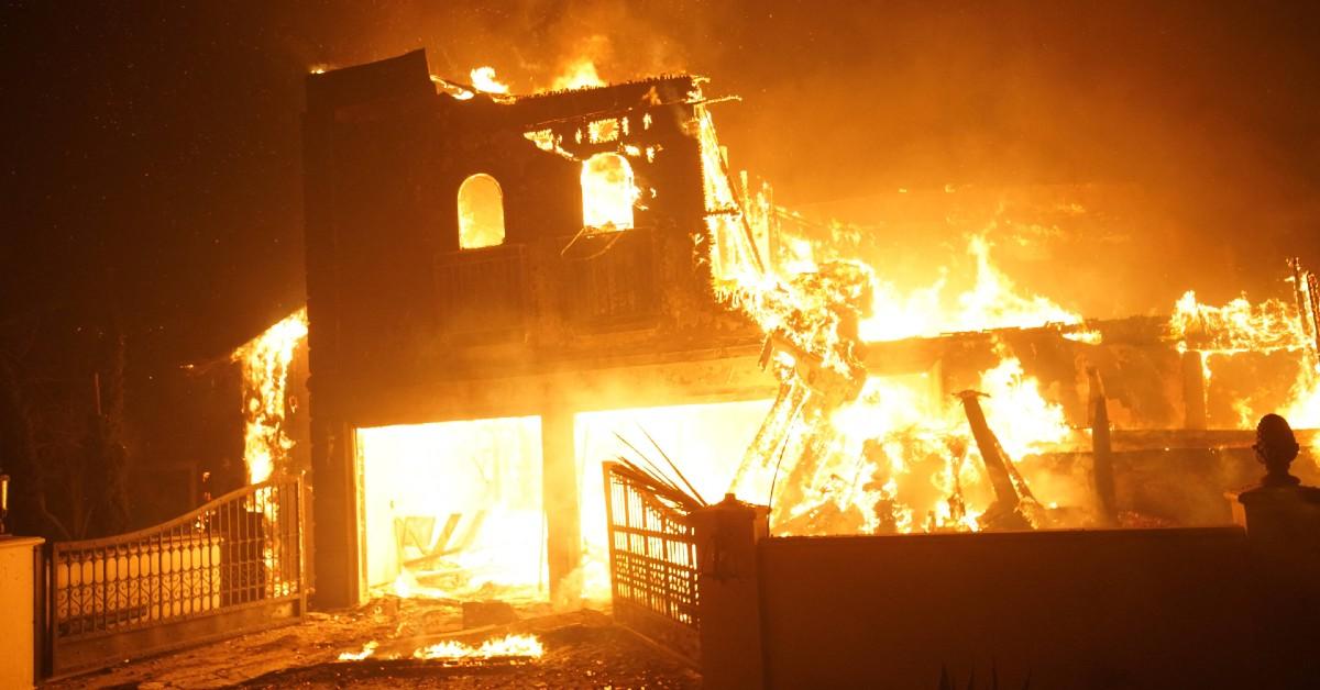 Extreme Winds Ground Firefighting Aircraft as L.A. Wildfires Rage On