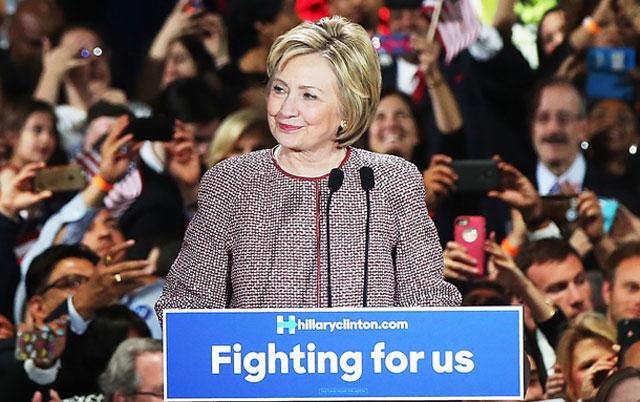 Hillary Wears $12,000 Armani Jacket While Blasting Income Inequality