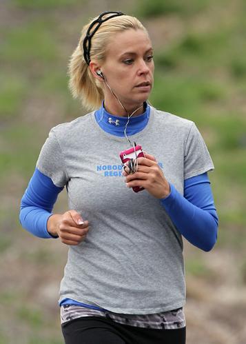 Kate Gosselin Goes For a Run