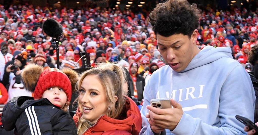 Brittany Mahomes Sits With Jackson Mahomes at Super Bowl After Club Snub