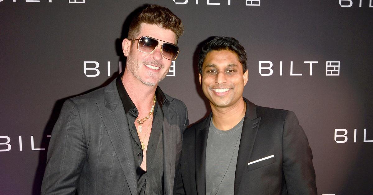 WATCH: Robin Thicke Rocks The House With Performance at Private Work Party