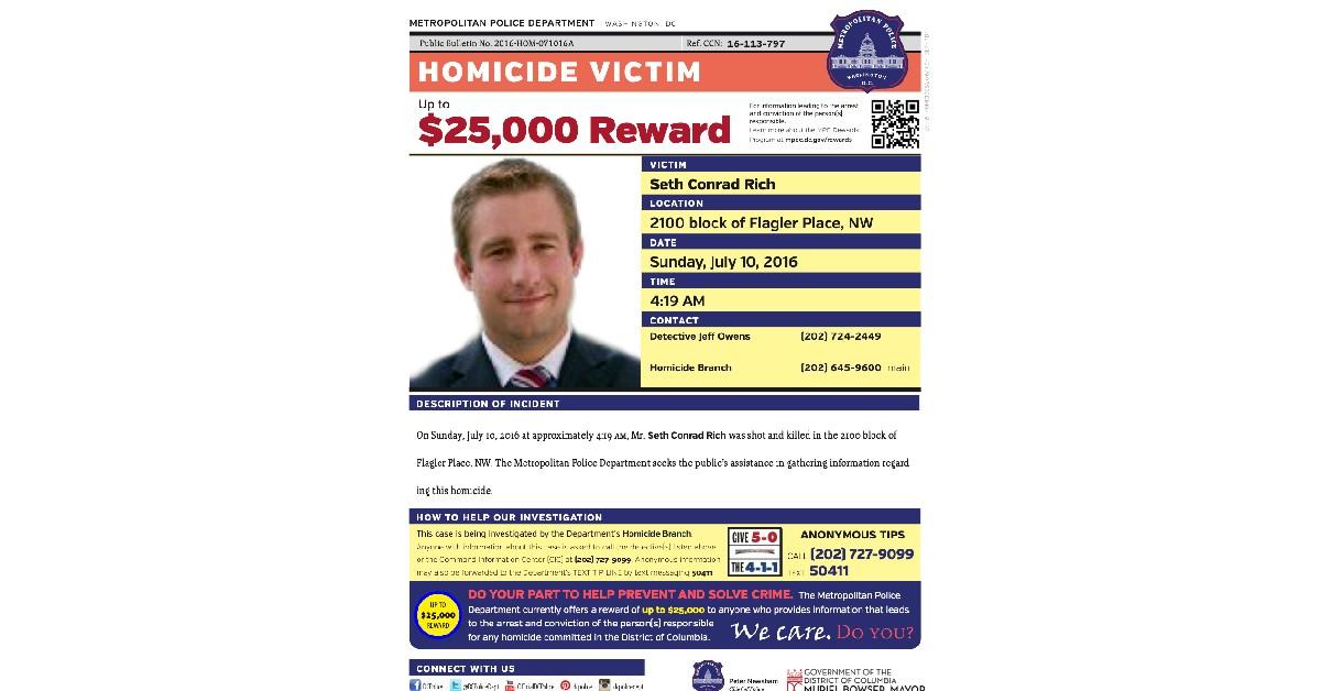 Police Block The Release Of Seth Rich Murder Files