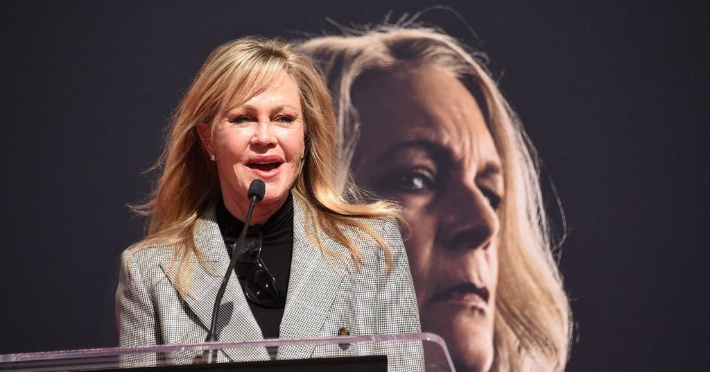 Melanie Griffith Displays Bruised Face and Hand After Skin Cancer Battle