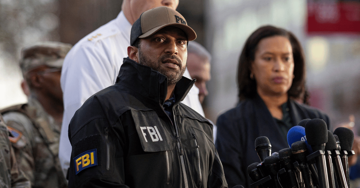 Kash Patel Denies Throwing a Fit Over FBI Jacket After Kirk Shooting